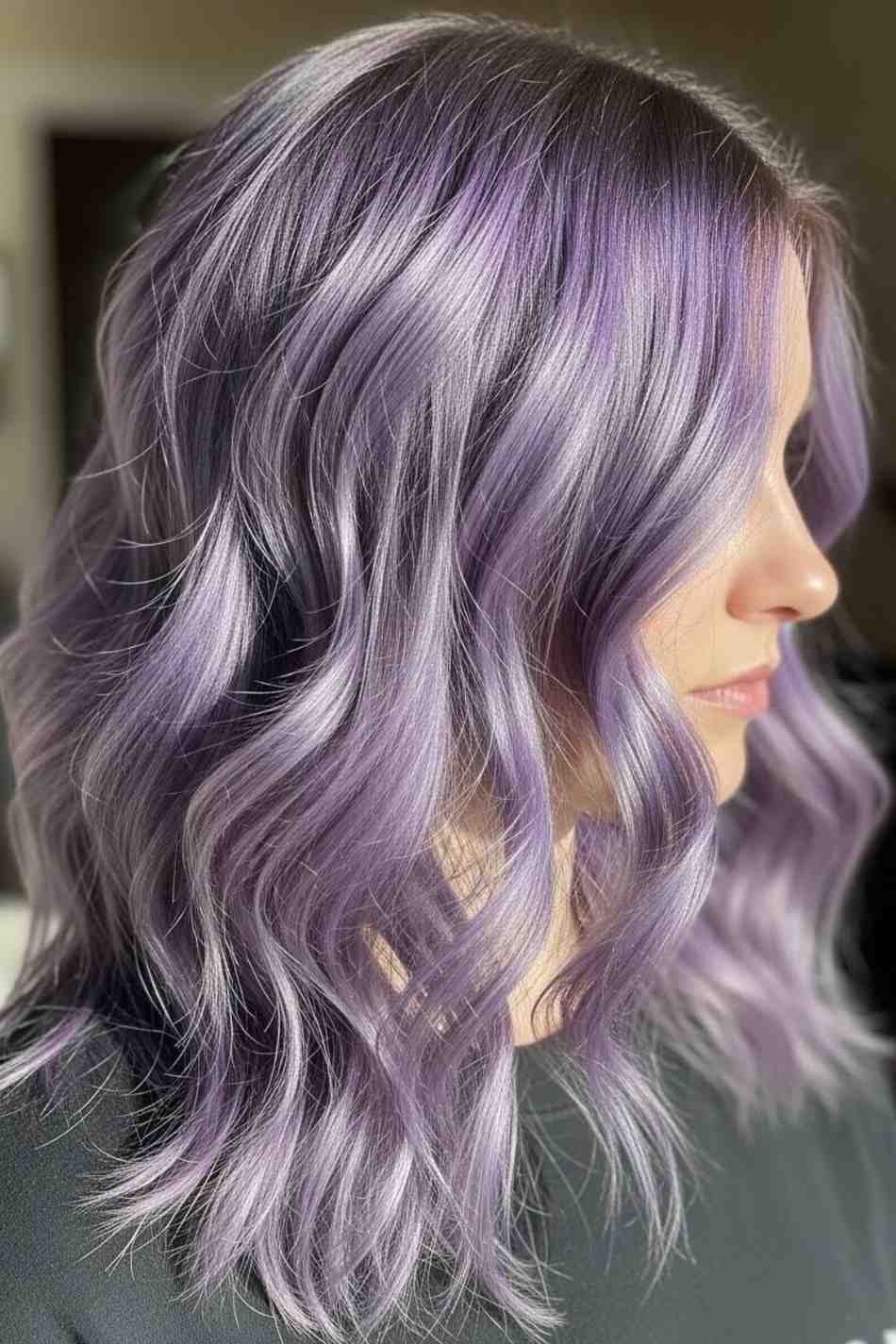 18 Trendy Purple Highlights Hairstyles for a Fresh, Modern Makeover ...