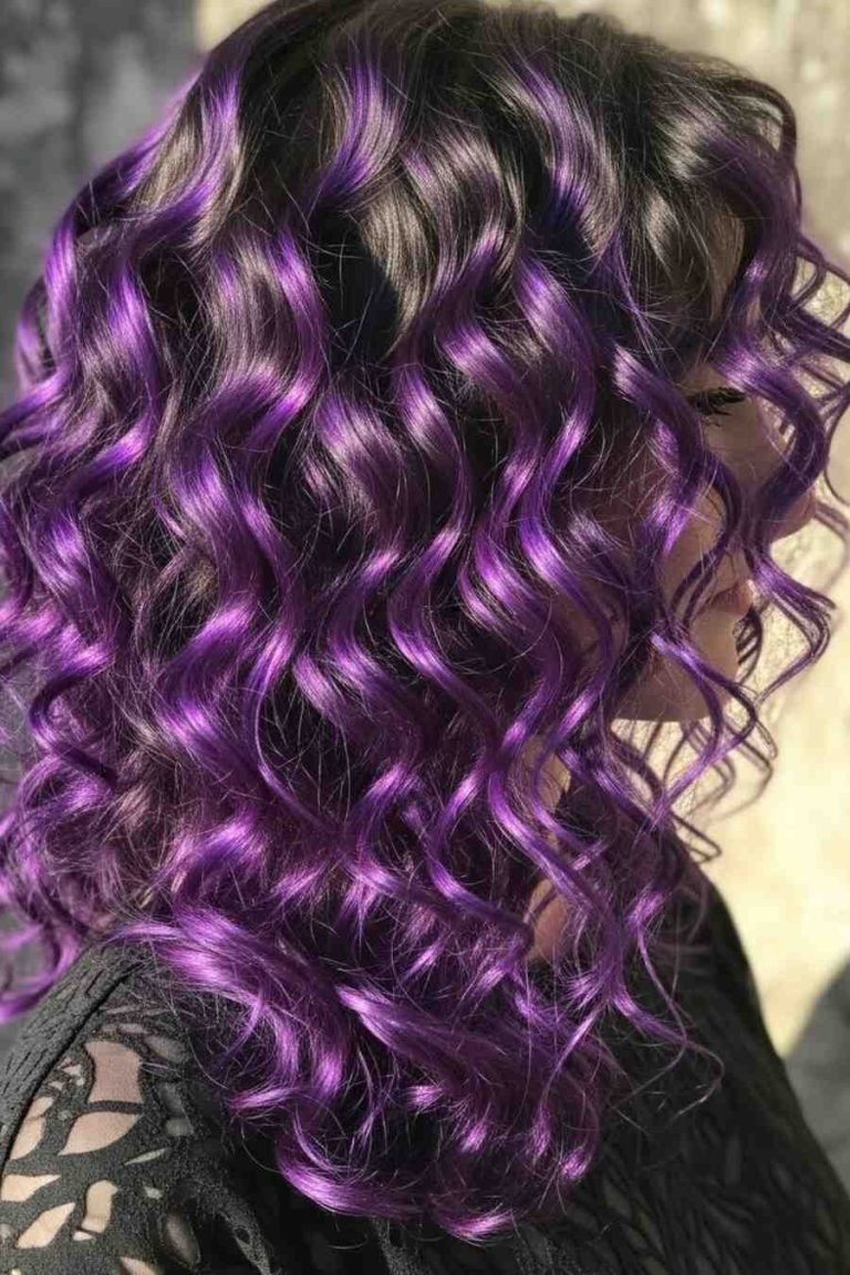 18 Trendy Purple Highlights Hairstyles for a Fresh, Modern Makeover ...