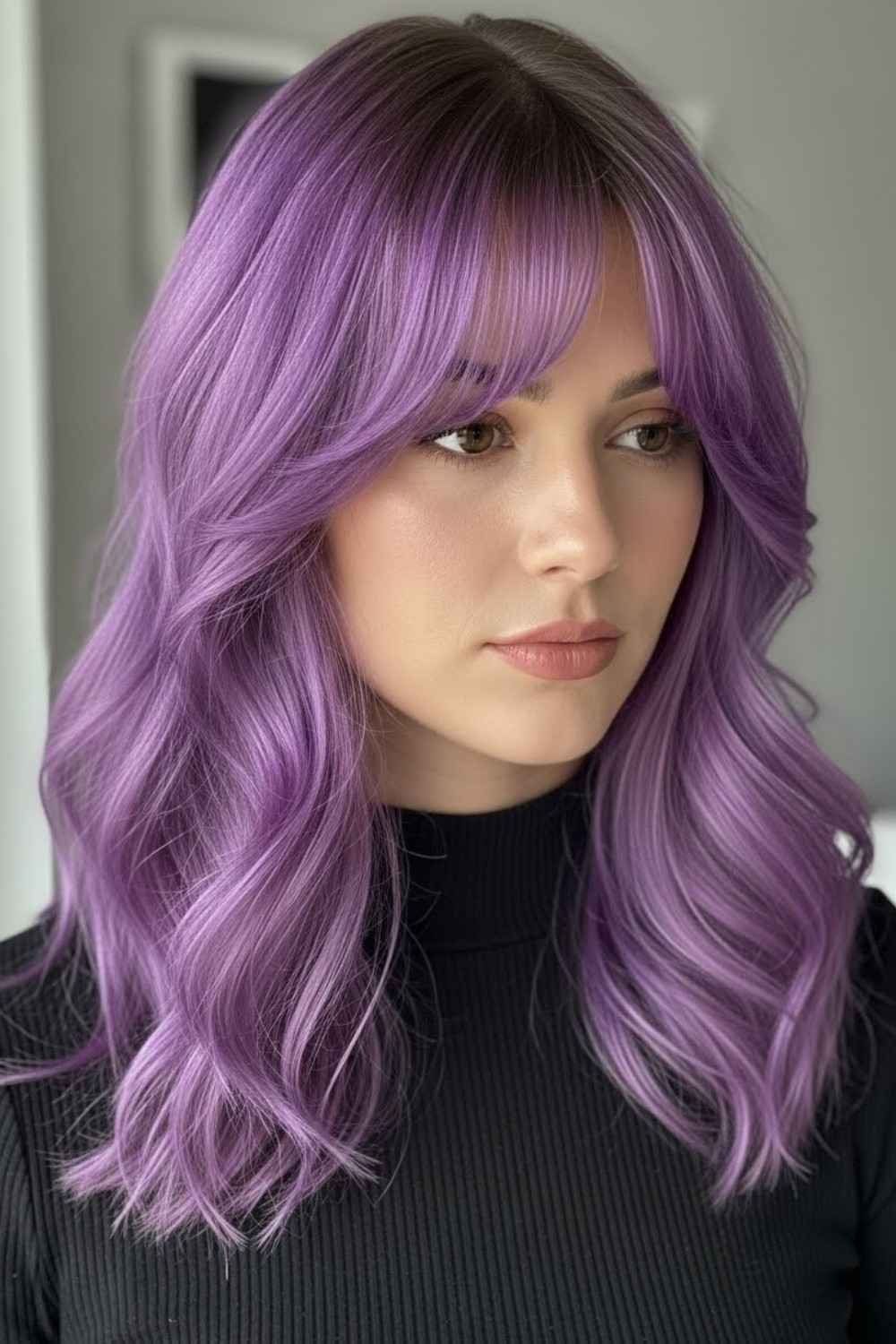 18 Trendy Purple Highlights Hairstyles for a Fresh, Modern Makeover ...